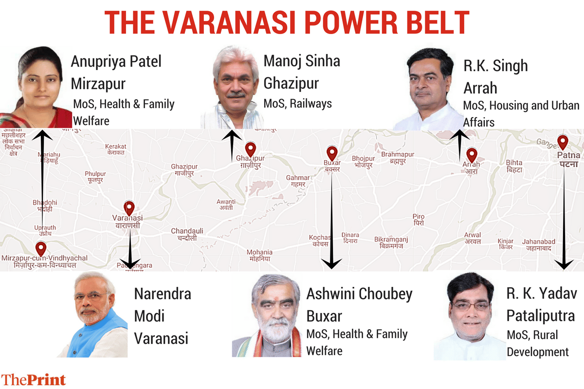 Varanasi link: 5 MPs from around Modi's constituency are now ministers