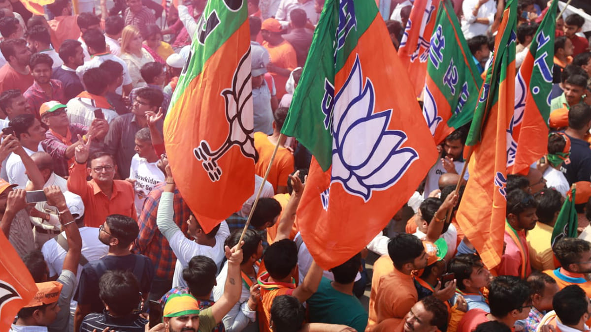 Ex-Gujarat minister Jaynarayan Vyas resigns from BJP ahead of Assembly ...