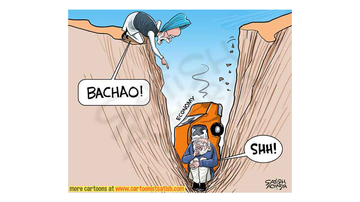 PM Modi looks for cover as lawmakers take hands off the wheel