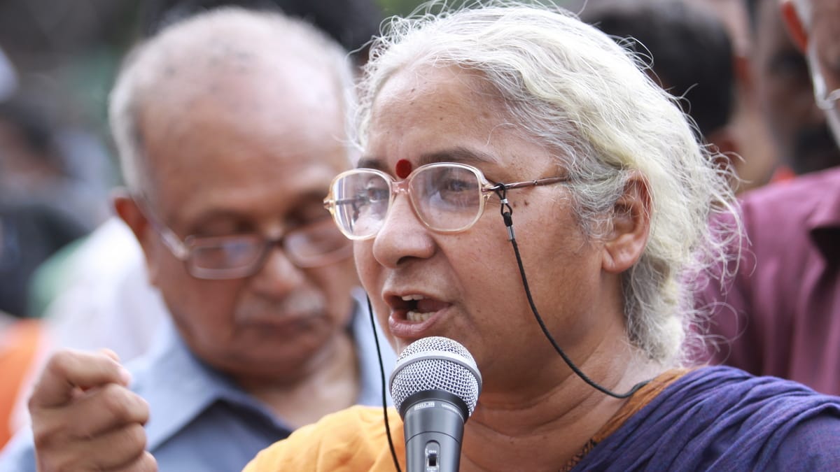 Gujarat CM labeled Medha Patkar urban Naxal but Narmada Andolan never ...