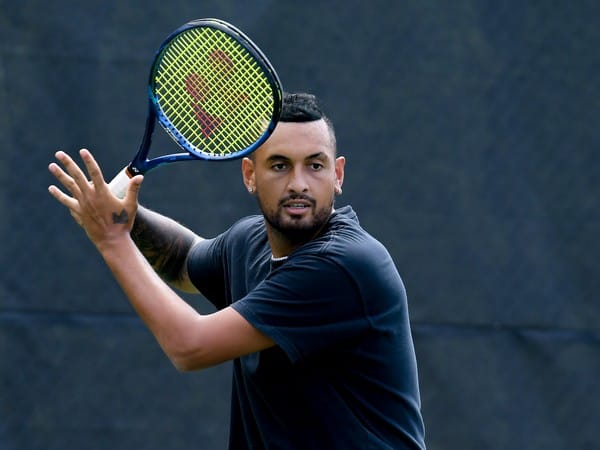 Nick Kyrgios beats Pablo Carreno Busta to reach Halle Open semifinals ...