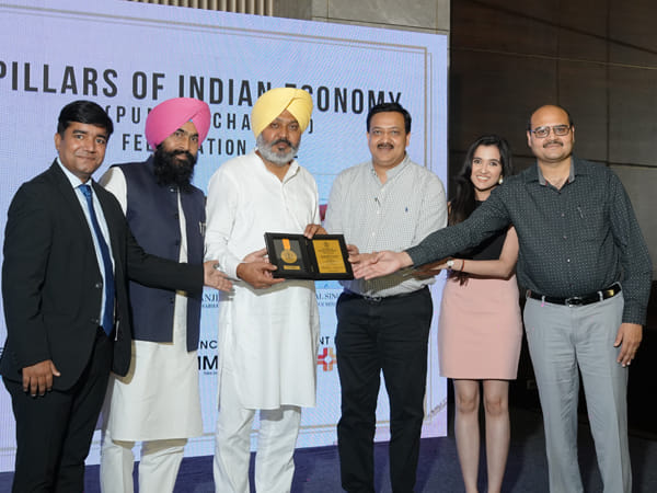 Nahar Paper and Board Mills felicitated at the Pillar of Indian economy ...