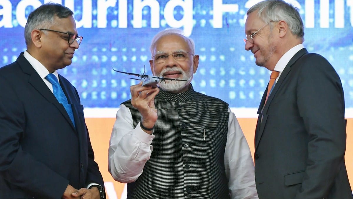 Make in India for the world, says Modi as foundation stone for C-295 ...