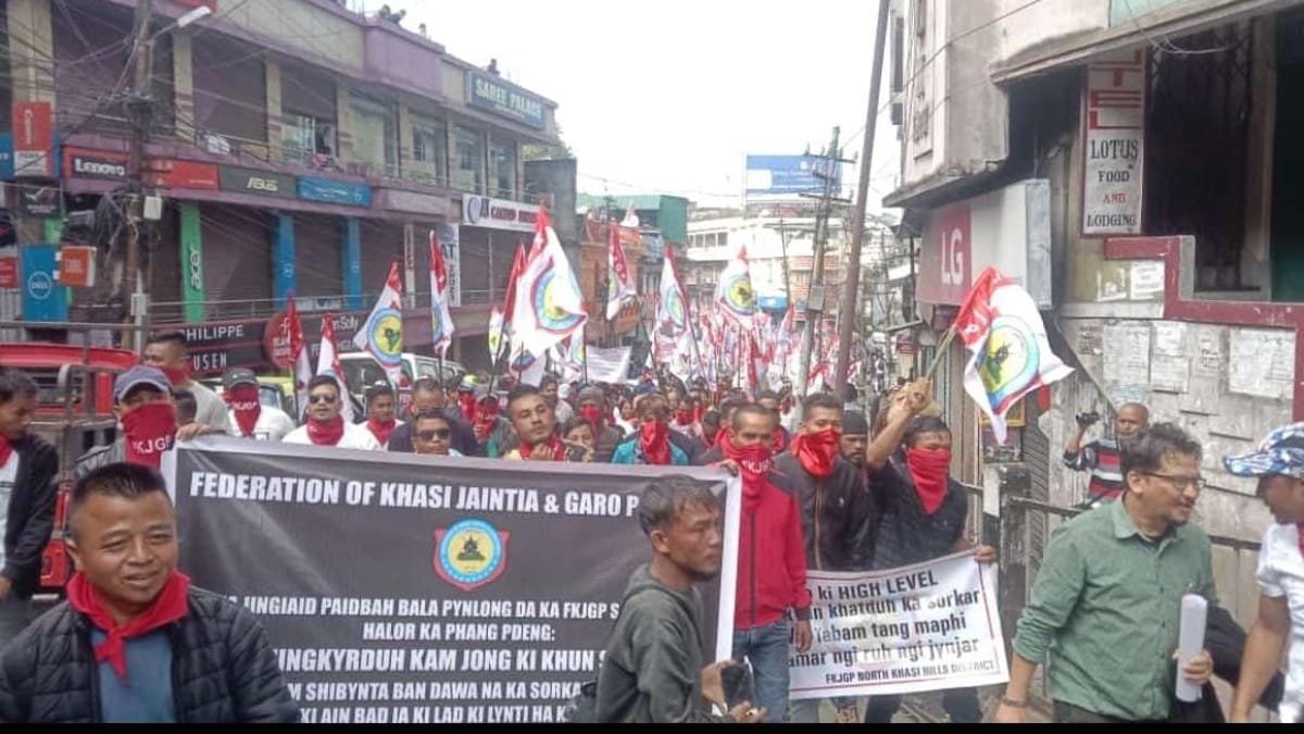 Public rally over unemployment turns violent in Shillong, raises bogey ...