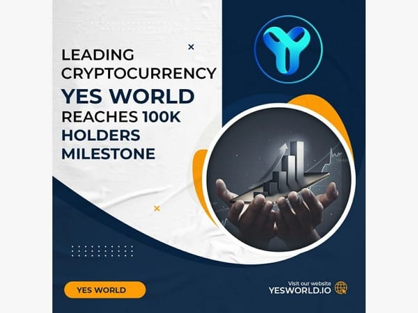 Pay with Crypto Company - YES WORLD reaches a significant milestone of ...