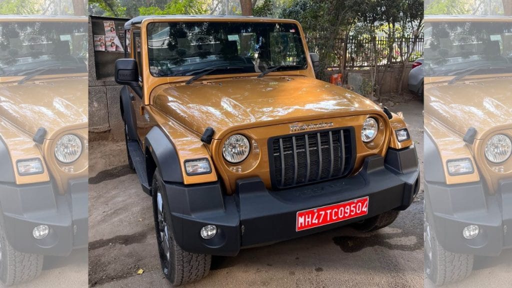A more practical Thar is here but don’t buy one for your Andheri ...