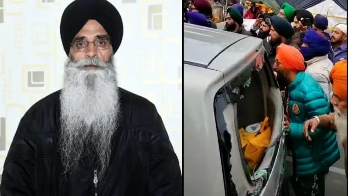 SGPC chief Dhami attacked in Mohali at protest demanding release of ...