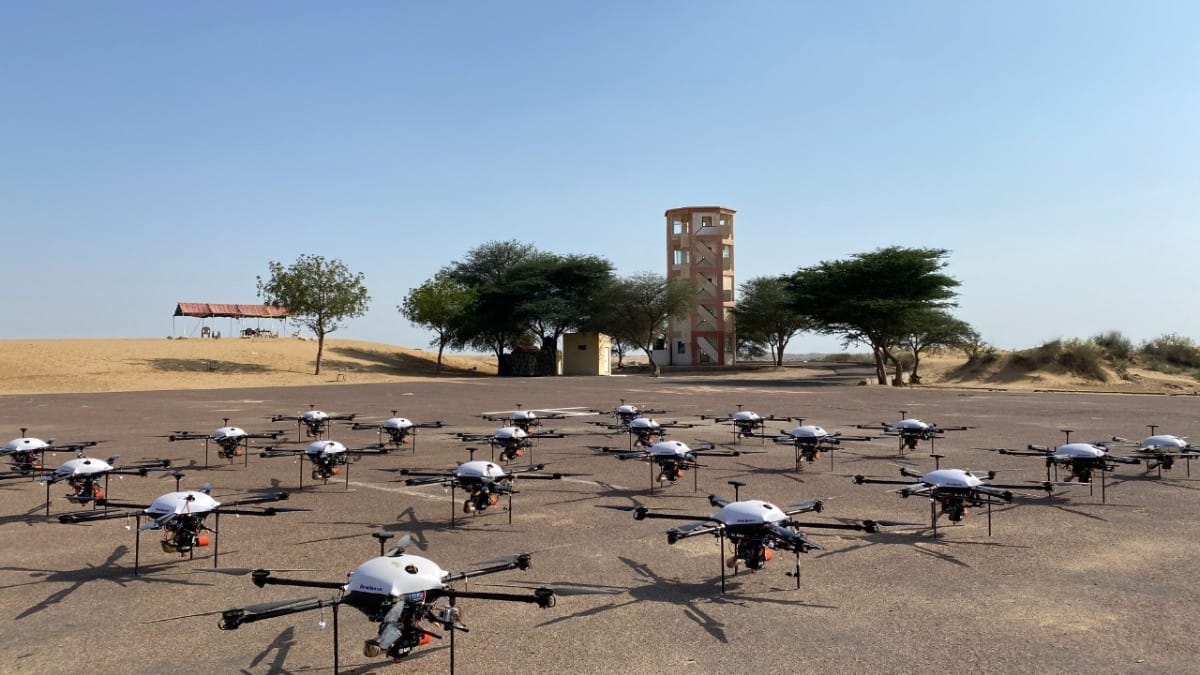 Army gets its first set of offensive swarm drone system, IAF next