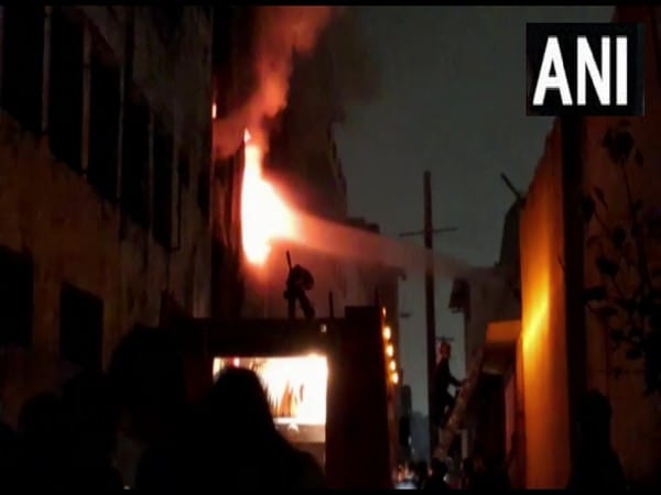 Delhi: Massive fire breaks out at factory in Wazirpur industrial area ...