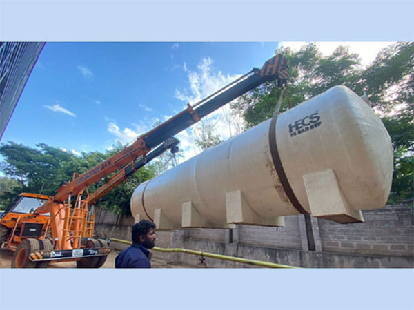HECS commercially launches its latest innovation in FRP Packaged Sewage ...