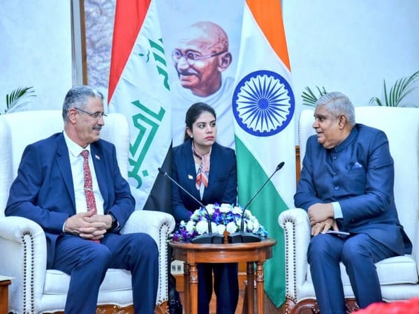Iraq's Deputy PM for Energy Affairs calls on Vice President Dhankhar ...