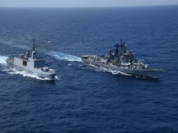 India, France navies conduct maritime partnership exercise in Bay of ...