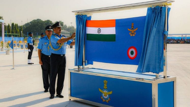 After Navy, Air Force unveils new ensign with IAF crest