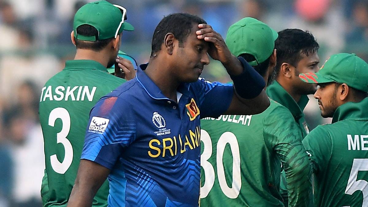 Angelo Mathews timed out — the rule behind Sri Lanka ex-captain’s ...