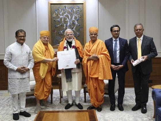 PM Modi accepts invitation to inaugurate BAPS Hindu Mandir in Abu Dhabi ...