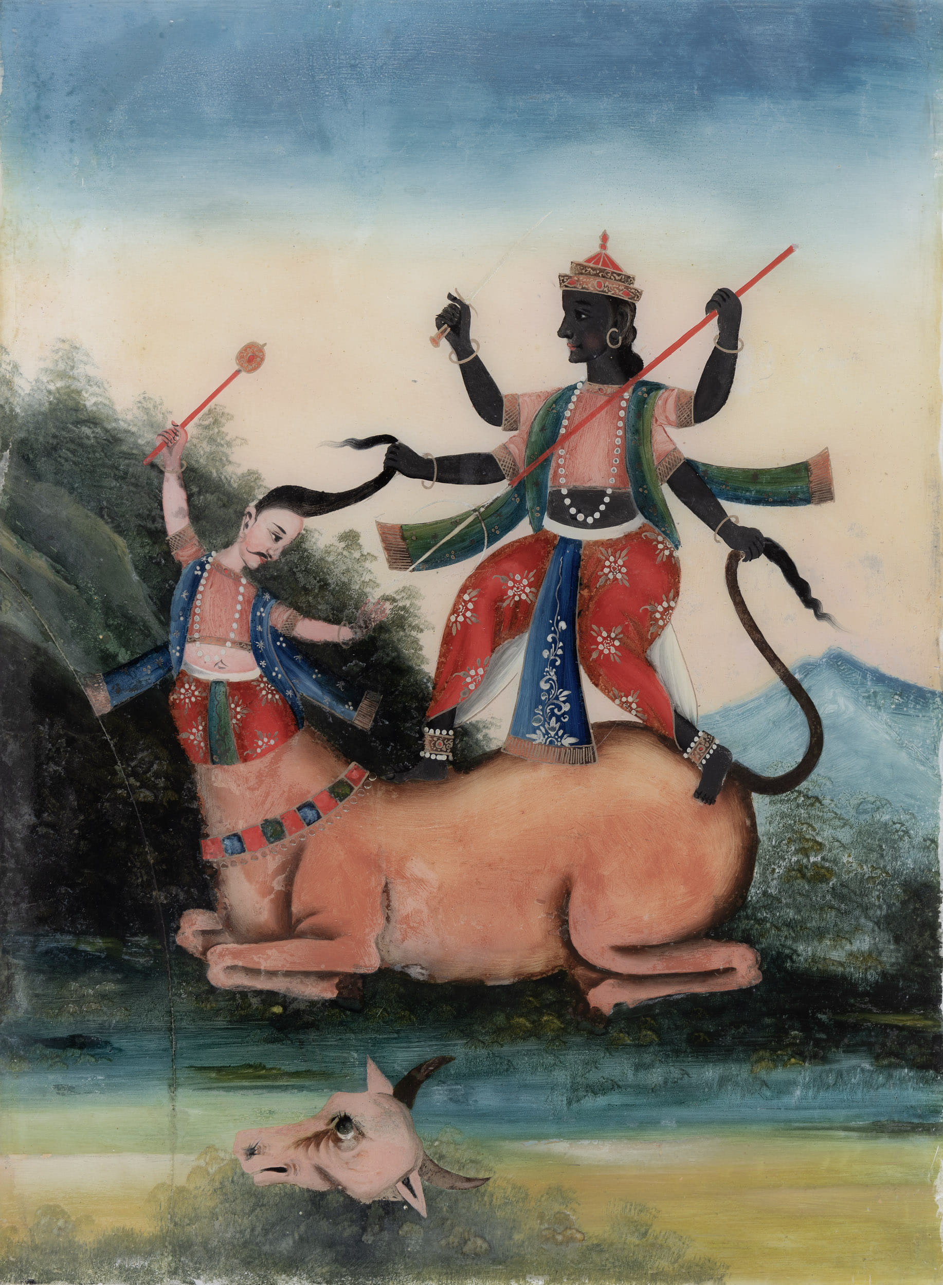 Kali and her avatars went beyond India – on Japanese matchboxes, German ...