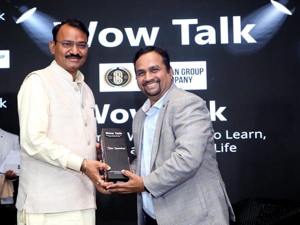 The Wow Talk Event Glitters as Sachin Salunkhe Receives Promising ...