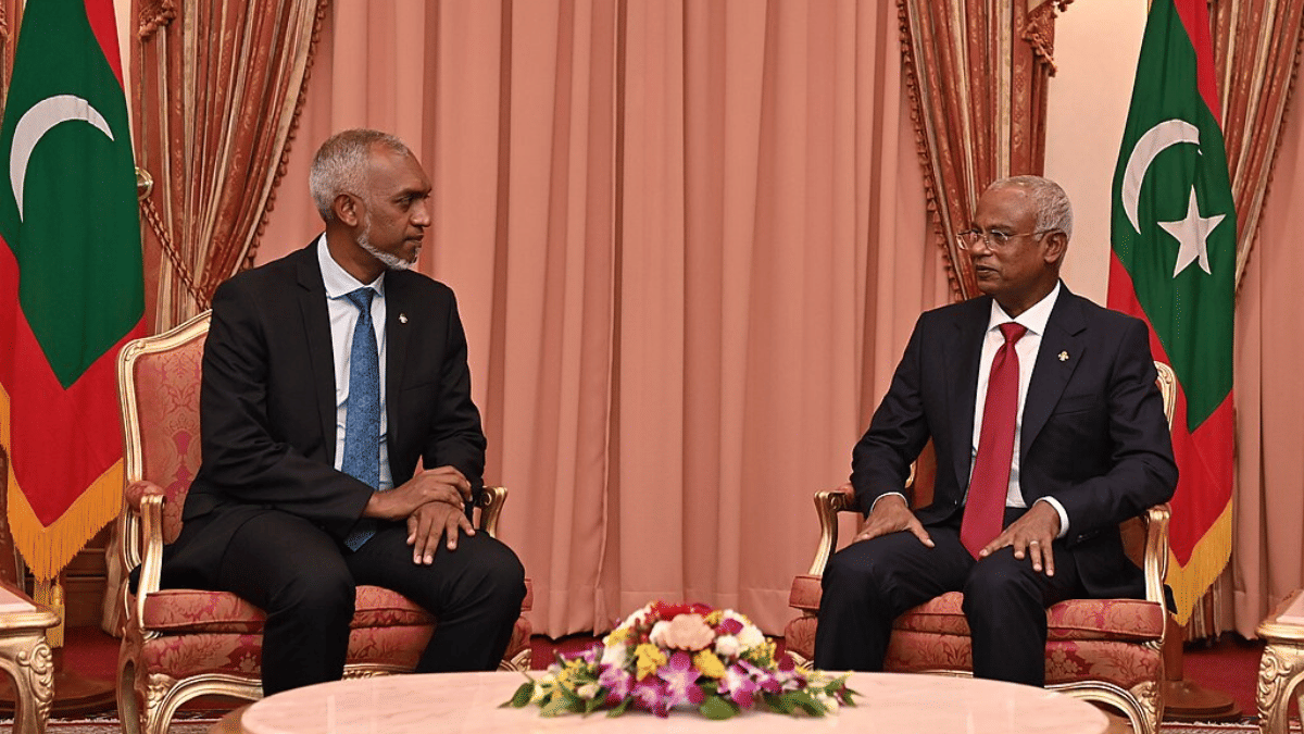Stop being 'stubborn', ex-Maldives President tells Muizzu. Says ...