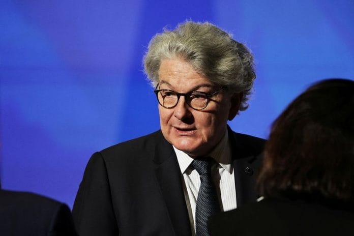 EU industry chief urges US to pass new tech rules, foster shared ...