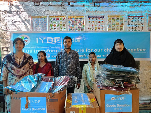 IYDF and Indian Philanthropist UmmulWara Bring Warmth to Children ...