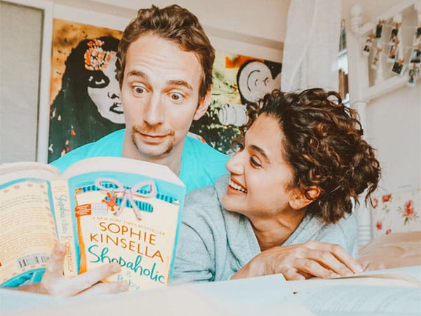 Taapsee Pannu goes on dinner date with hubby Mathias Boe in Paris ...