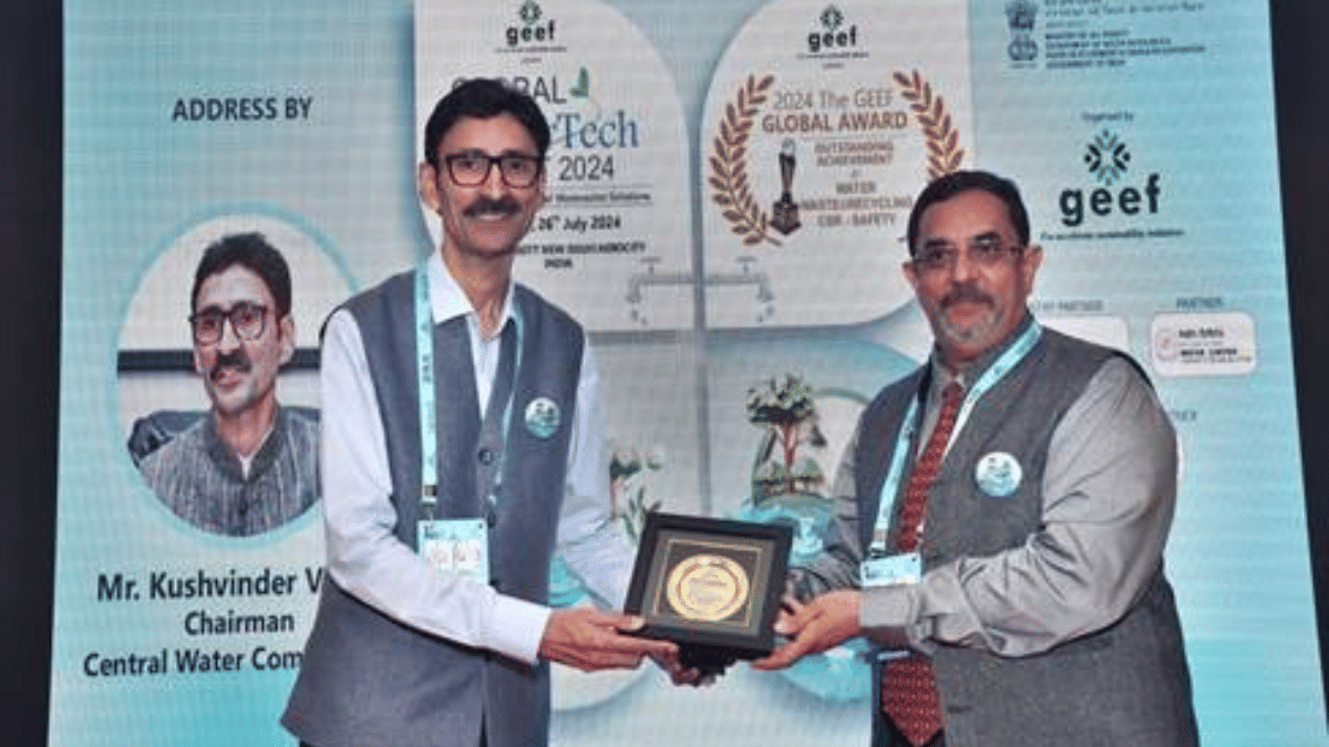 CWC wins Global WaterTech Award for water management – ThePrint