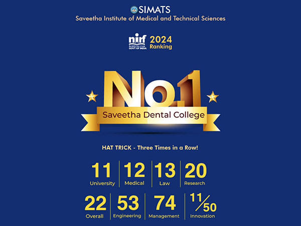 SIMATS Achieves Unprecedented Success in NIRF India Rankings 2024 ...