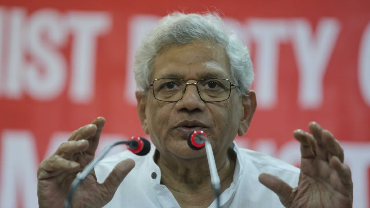 What Sitaram Yechury said on communism, coalition politics
