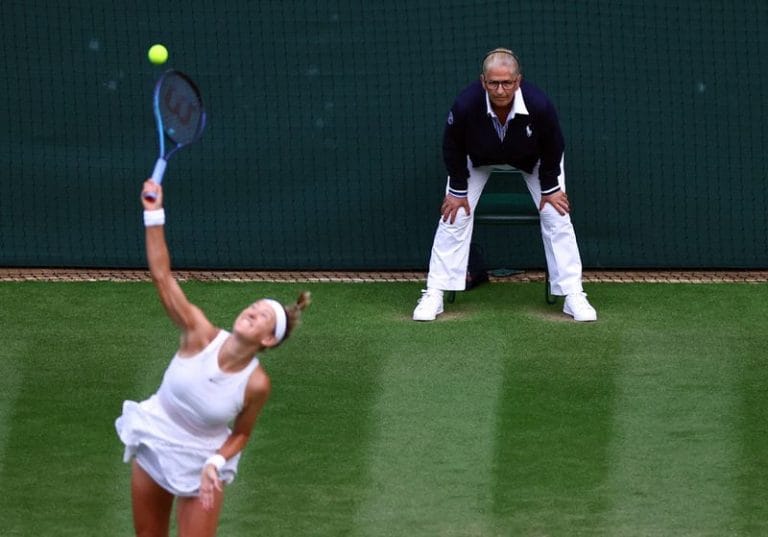 Tennis-Out! Wimbledon calls time on line judges in favour of electronic ...