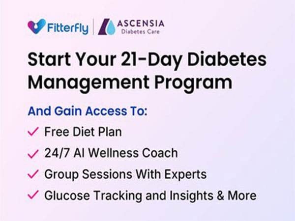 Fitterfly Healthtech and Ascensia Diabetes Care Launch a 21-Day ...