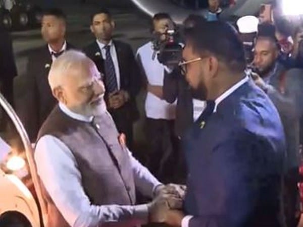 PM Modi lands in Guyana, received by President Irfaan Ali – ThePrint ...