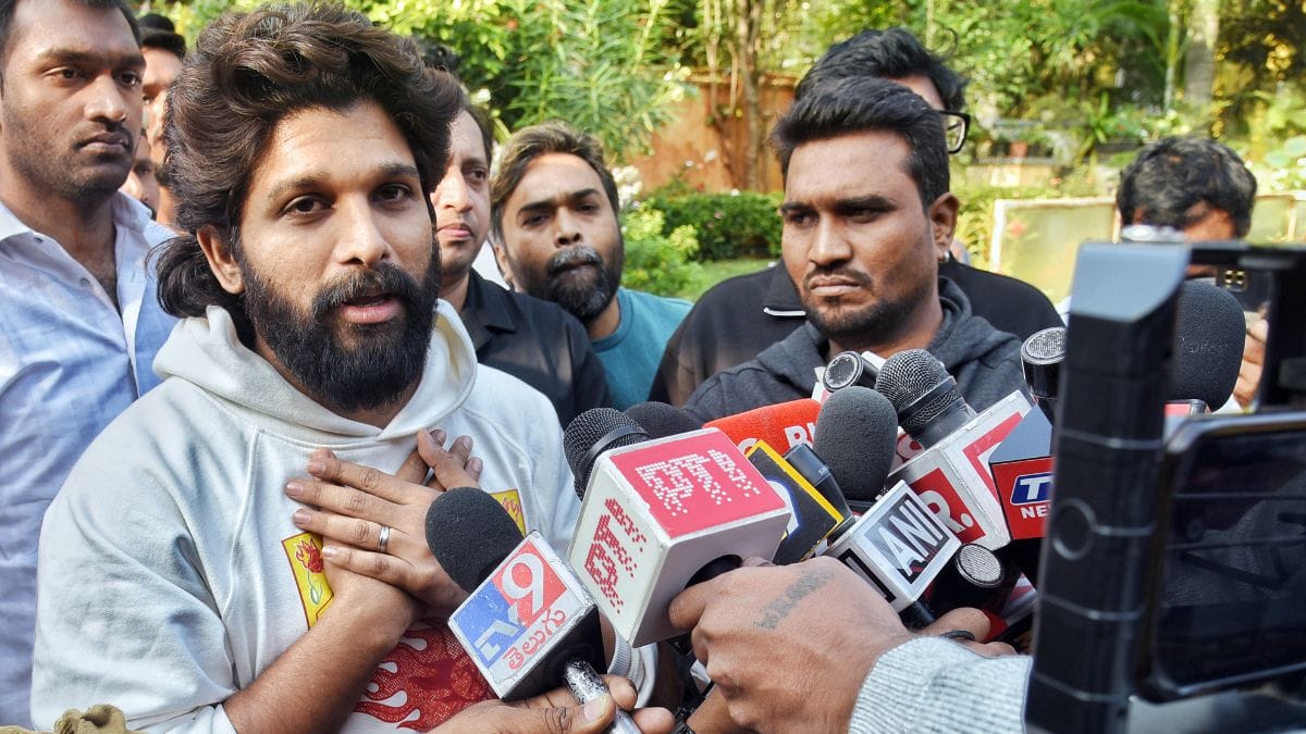 Allu Arjun arrest controversy divides AP-Telangana political parties ...
