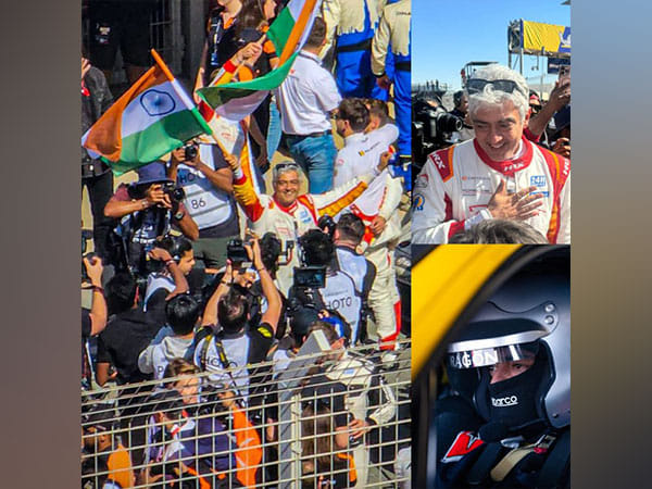 Ajith Kumar celebrates third-place finish at Dubai 24H racing event ...