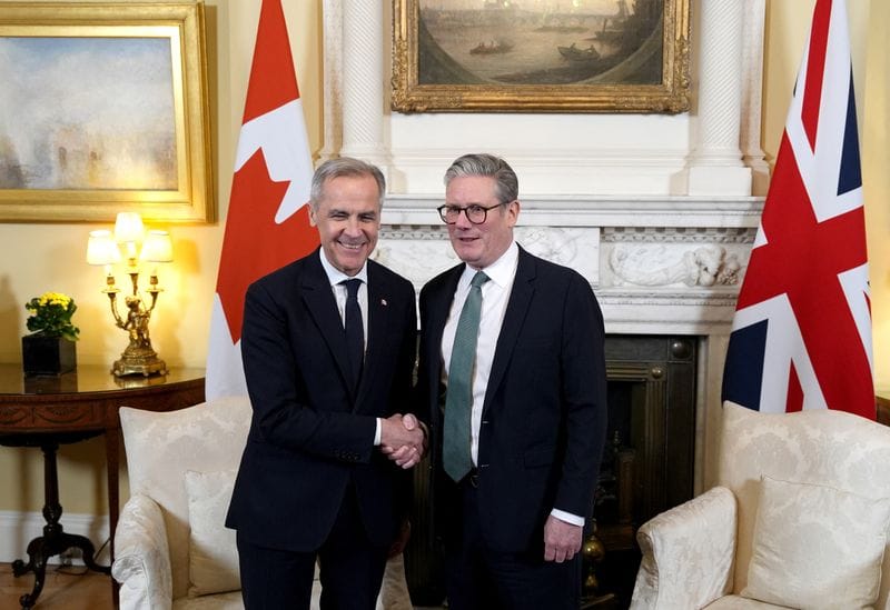 Canada PM Carney, UK PM Starmer agree to strengthen defense and ...