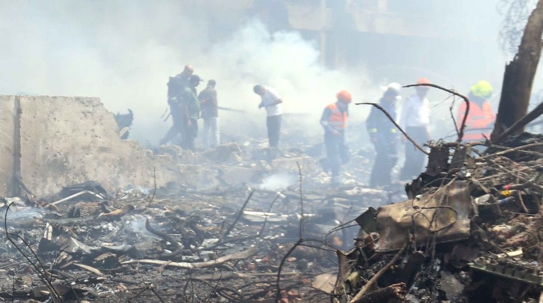 Ahmedabad Air India plane crash: Many feared dead, bodies being retrieved