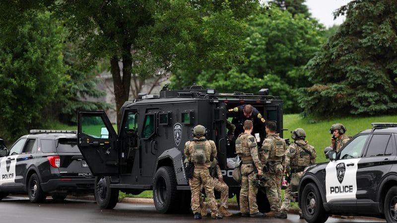 Minnesota Police & FBI's manhunt for suspect in shooting of Democratic ...