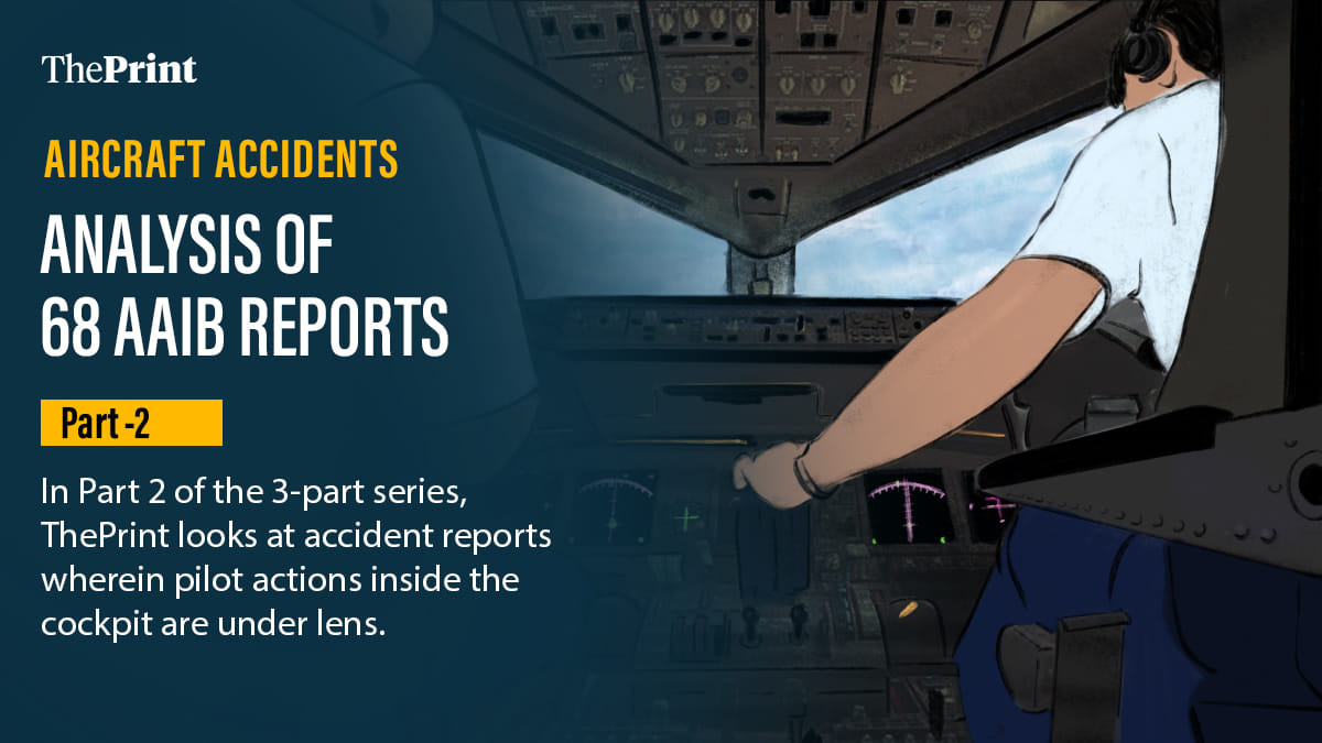 67% aircraft accident reports cite pilot action, but show human error ...