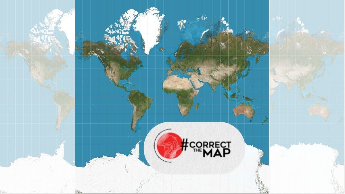 The most famous map of the world is inaccurate. Africa’s not having it ...