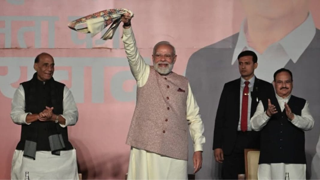 In Bihar victory speech, PM Modi warns of another Congress split, tells ...