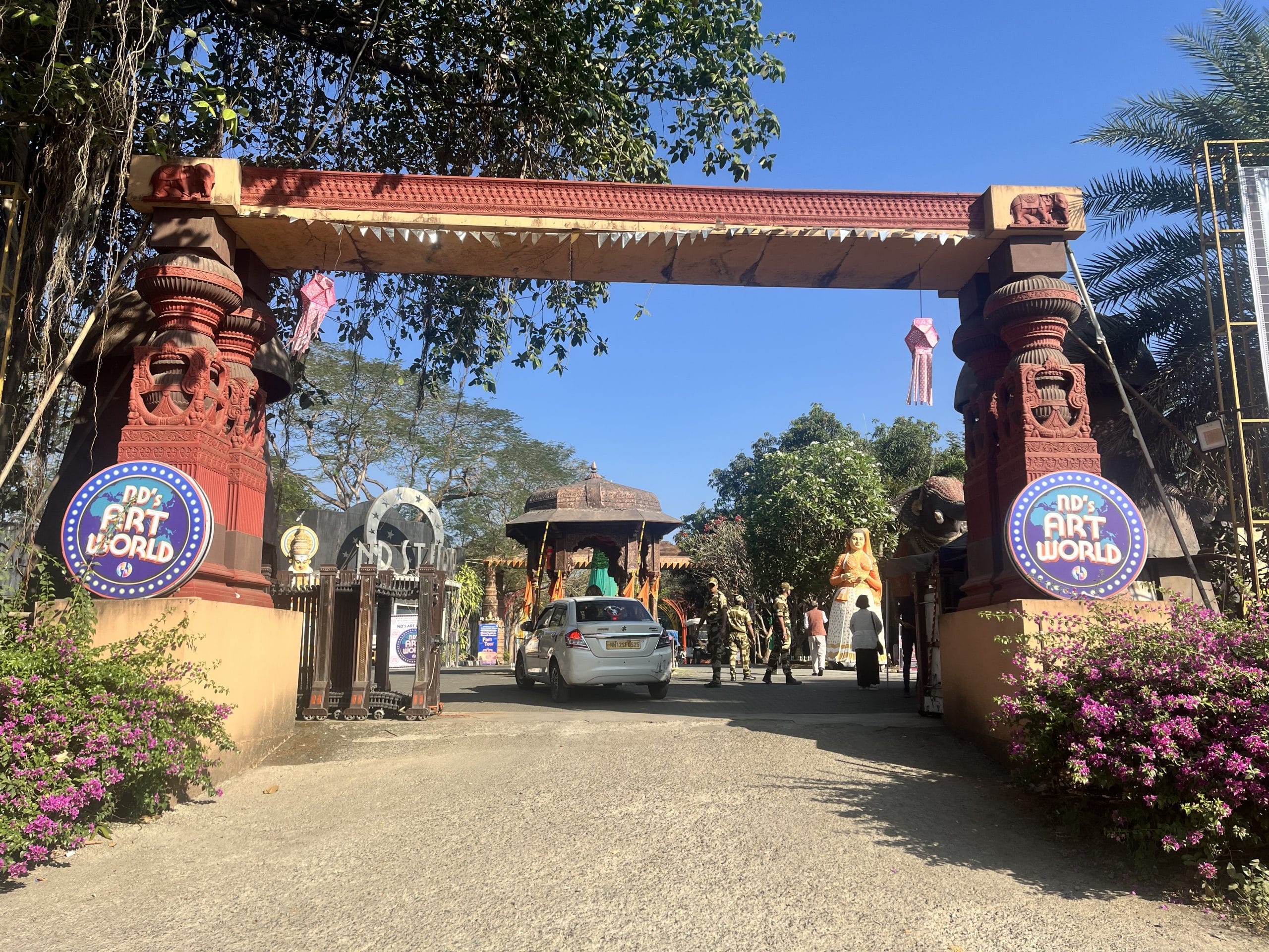 Tucked away in Karjat, Lagaan art director Nitin Desai's ND Studios is ...