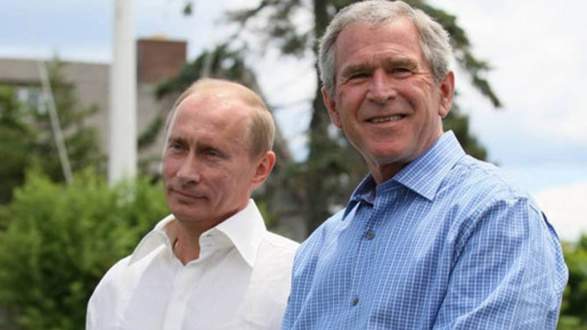 Timeline of Bush-Putin bromance & how it ended