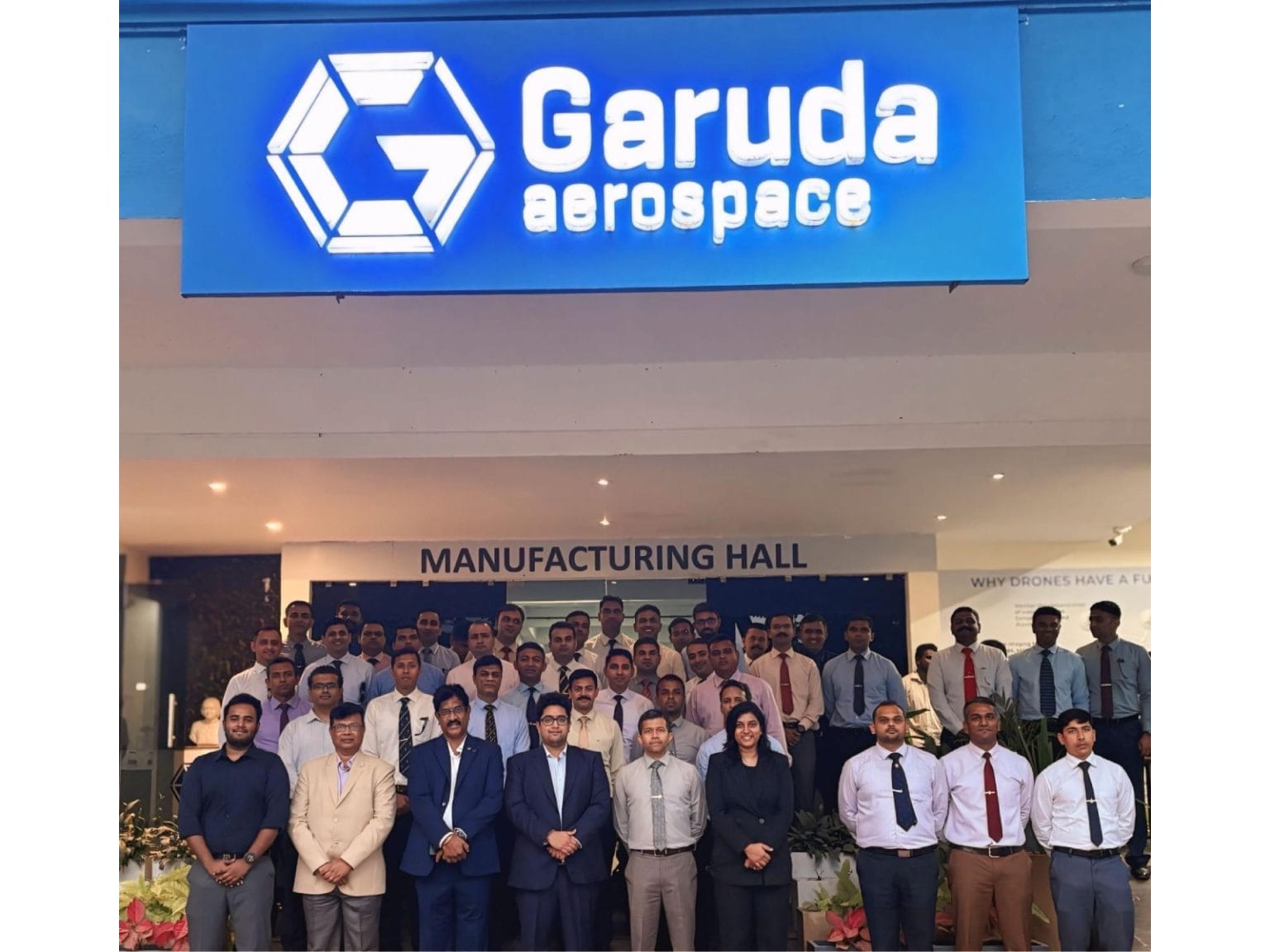 MS Dhoni backed Garuda Aerospace Hosts Defence Services Staff College ...