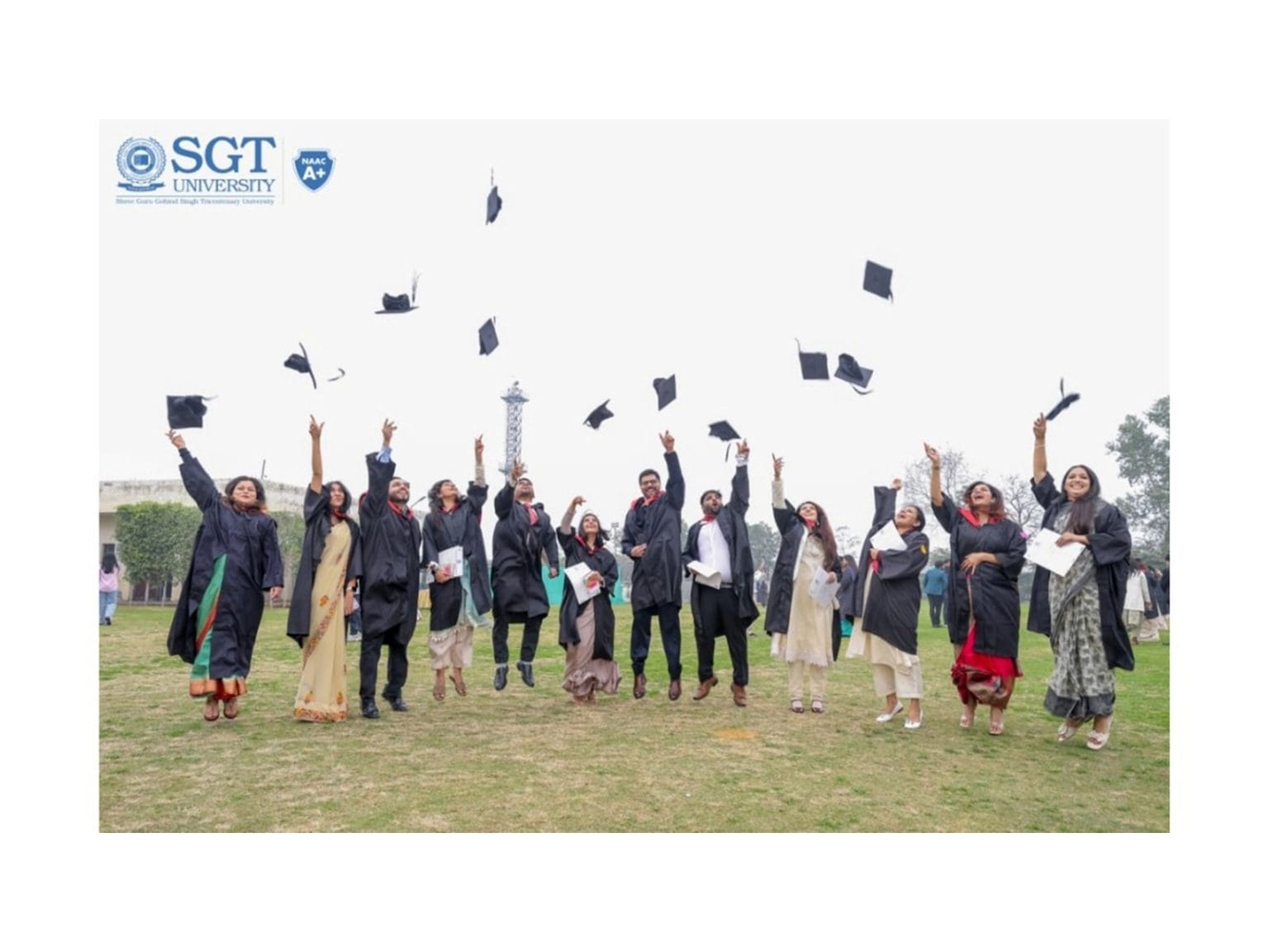 SGT University hosts12th convocation, celebrating academic excellence ...