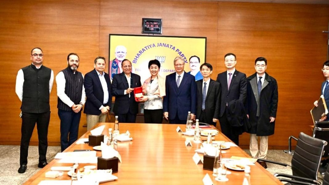 Chinese Communist Party delegation meets senior BJP members, set to ...