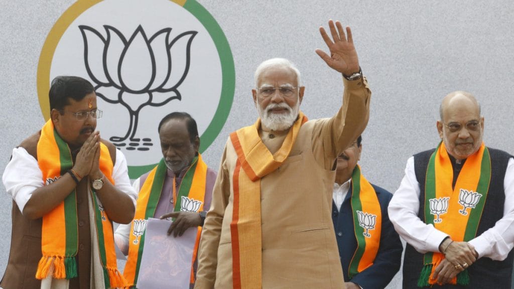 Advantage to BJP in five state elections—cash stockpile of $1.3 billion