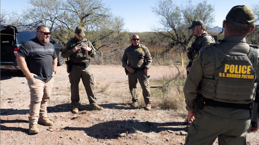 US border agent shoots trafficking suspect after helicopter comes under ...