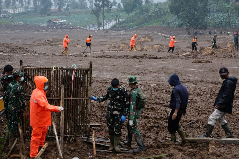 Search for 32 people missing in Indonesia landslide hampered by rain as ...