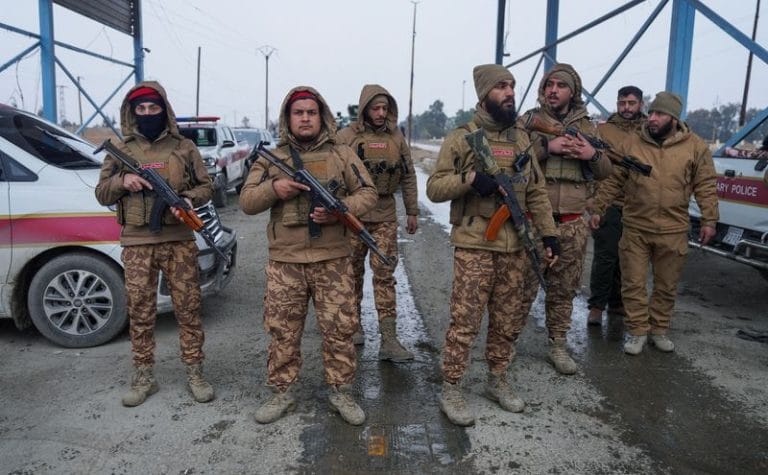 Syrian Kurds hand over new prison to govt troops as truce deadline ...