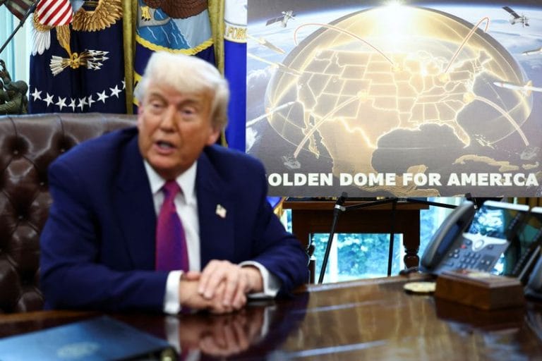 Trump's Golden Dome missile shield marks one year with little progress ...