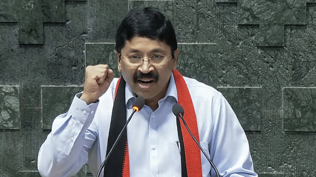 DMK’s Maran in soup for saying North Indian women told ‘don’t work, be ...